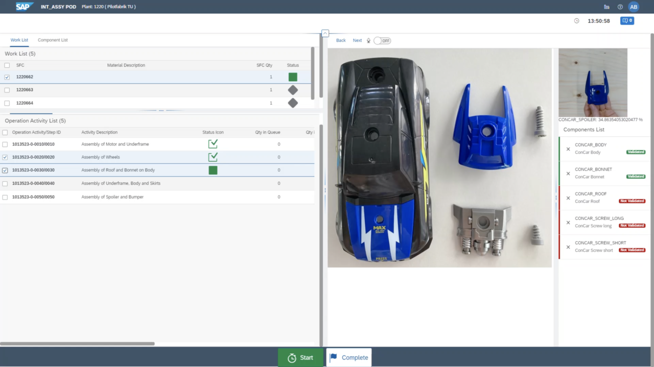 SAP Digital Manufacturing concircle